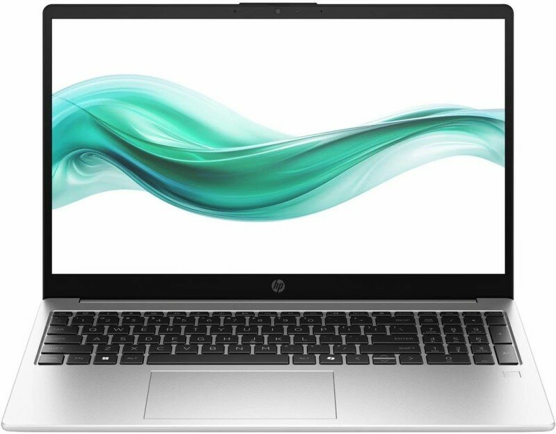 Ноутбук HP 250R G10, 15.6", IPS, Intel Core 3 100U 1.2ГГц, 6-ядерный, 8ГБ DDR4, 512ГБ SSD, Intel Graphics, без операционной системы, серебристый (c91w6at)