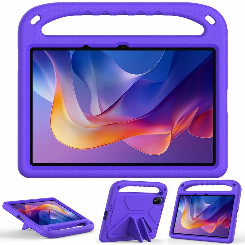 Чехол для планшета Kids Case, совместимый с Xiaomi Redmi Pad 2 2025 11 дюймов, легкая ударопрочная подставка для ручки, удобный для детей защитный чехол