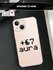 Чехол на Apple iPhone 13 mini / Айфон 13 мини с принтом Надпись: "+67 аура", про...