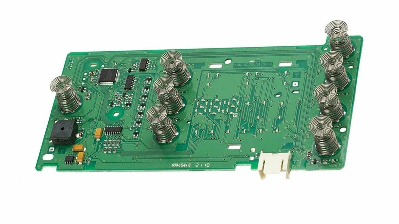 Модуль индикации для стиральной машины Bosch 644431 (MLFB (EPW65543) AKO 716941-01 BSH 5560009098-03 PRG 717351-01, на второй плате: 5560009099 SIEMENS EPW65535 MELECS). Товар уцененный
