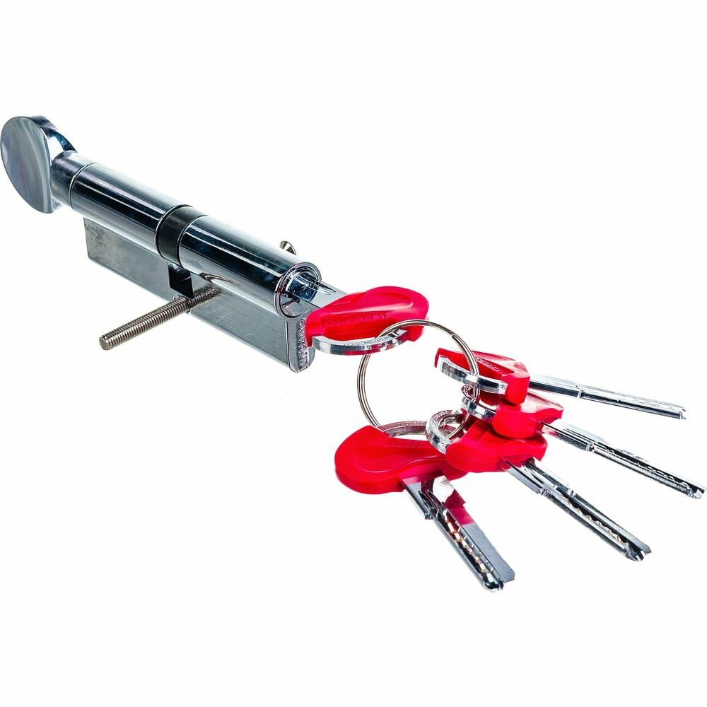 Цилиндровый механизм Fuaro D-PRO502/90 mm /40+10+40/ CP хром 5 кл. 37751