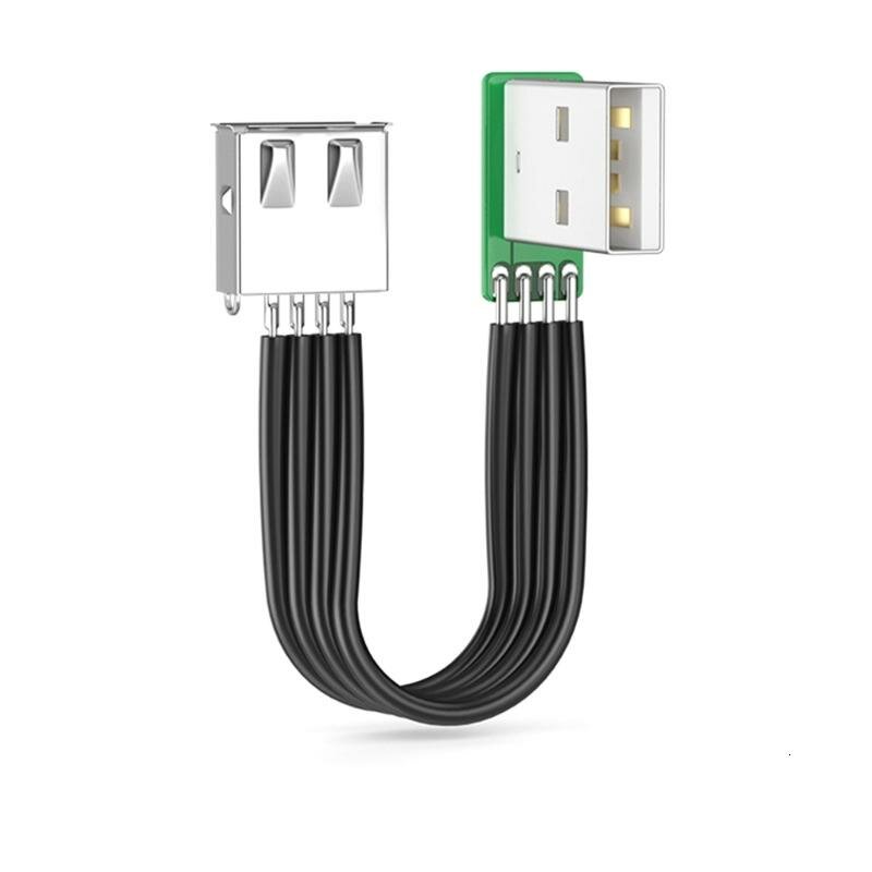 USB 2.0 плоский ленточный удлинитель 480 Мбит/с, 0.5m - правильно