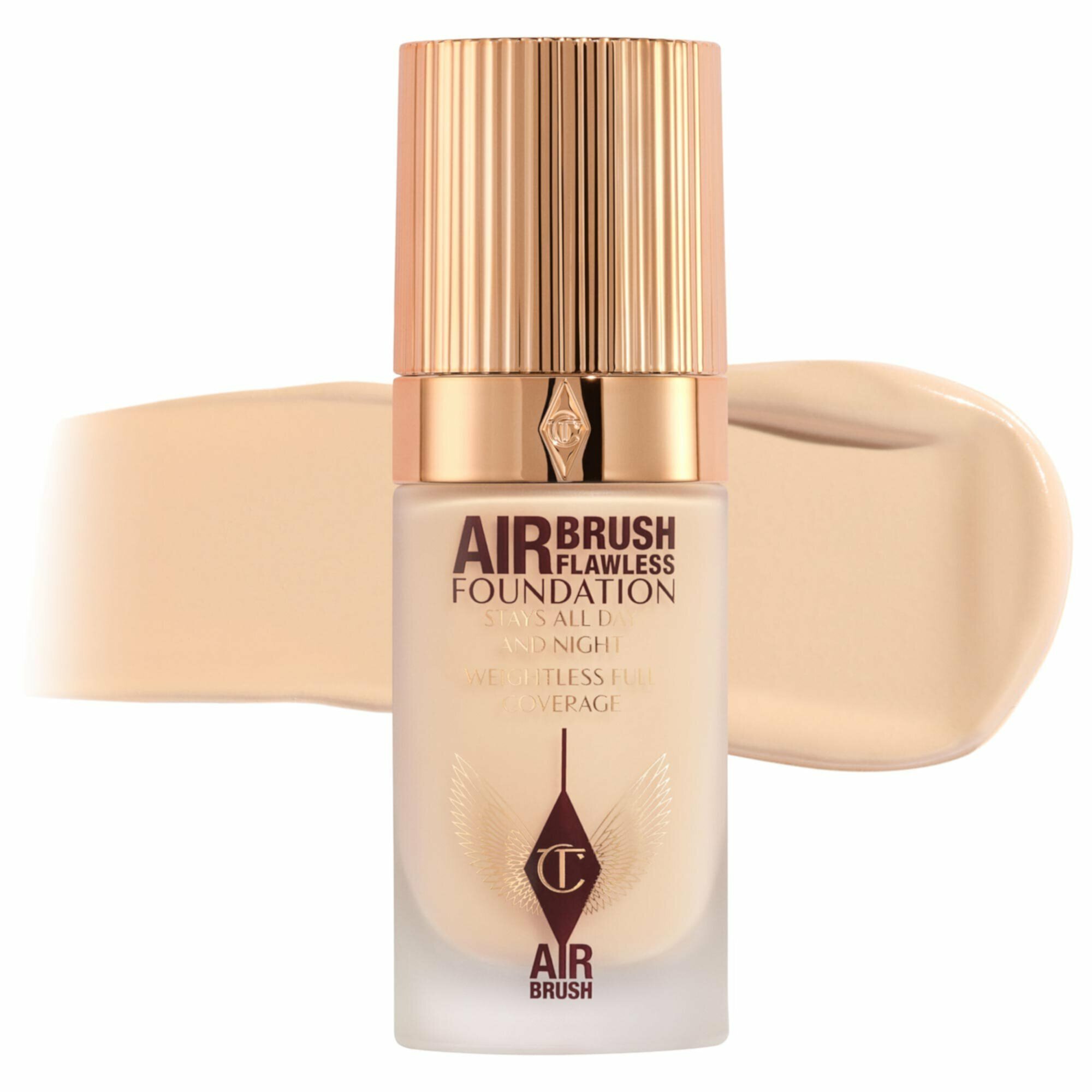 Тональная основа стойкая Charlotte Tilbury Airbrush Flawless Foundation - 3N Neutral, 30 мл
