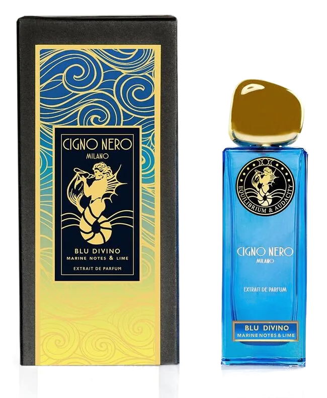 Духи унисекс 50 мл / Cigno Nero Blu Divino - Сигно Неро Блу Дивино / Синий аромат