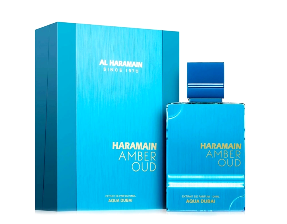 Унисекс духи Аль Харамейн Амбер Уд Аква Дубаи 100 мл / Al Haramain Amber Oud Aqua Dubai