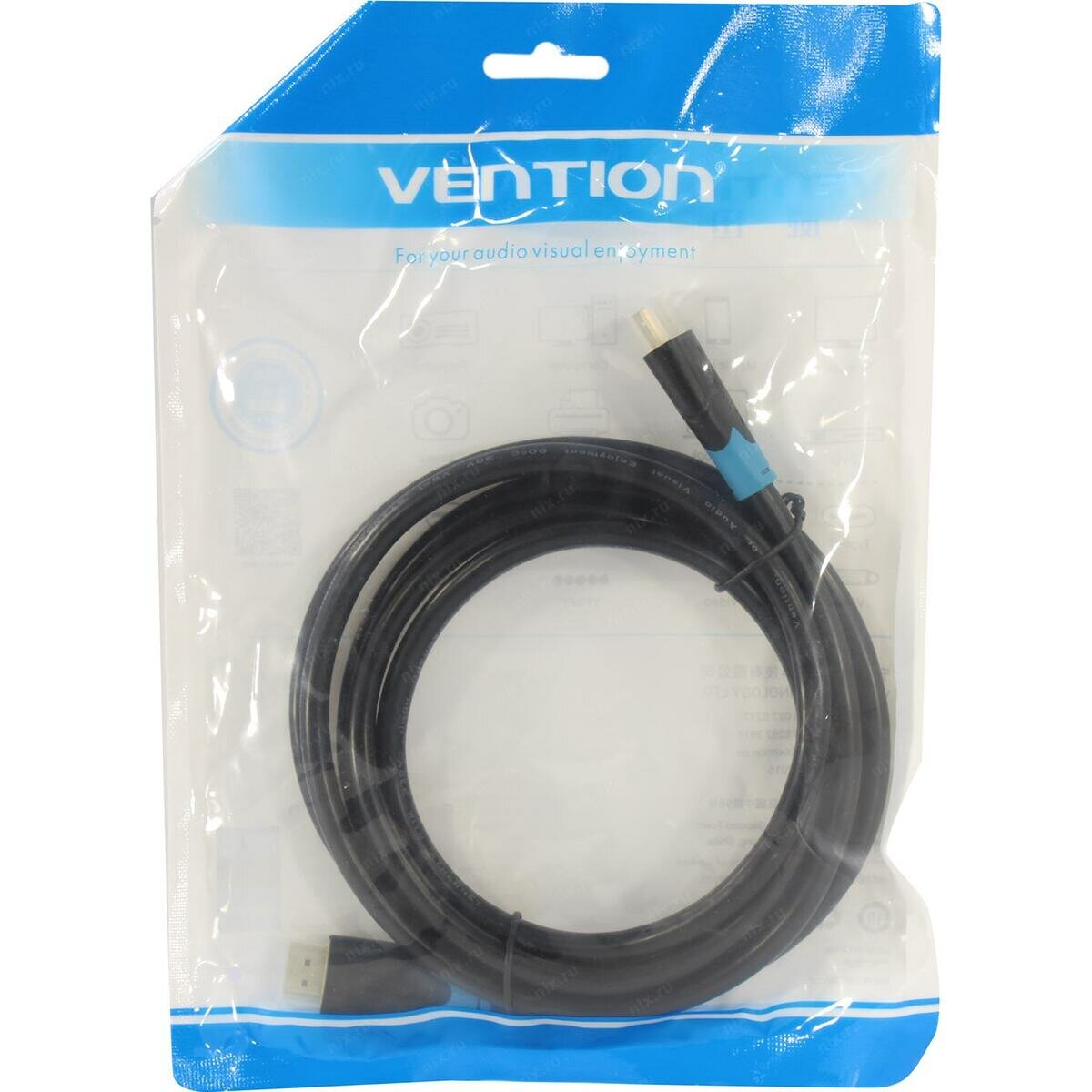 Vention AACBH Кабель HDMI to HDMI (19M -19M) 2м ver2.0 — фото 1