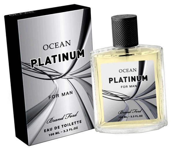 Мужская туалетная вода Дельта парфюм Океан Платинум 100 мл - Ocean Platinum Delta Parfum