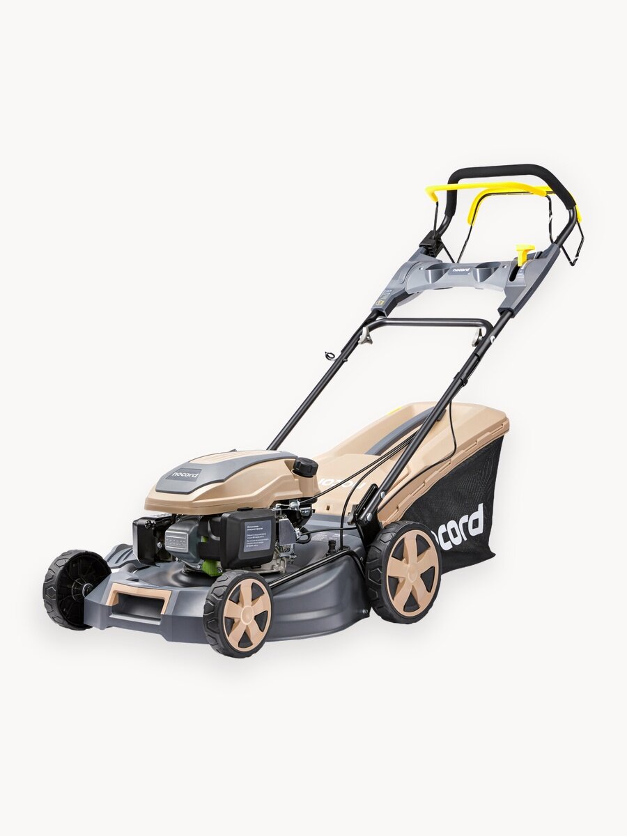 Газонокосилка бензиновая Nocord NLG-46.144. S, ширина 46 см, 144 см3, привод