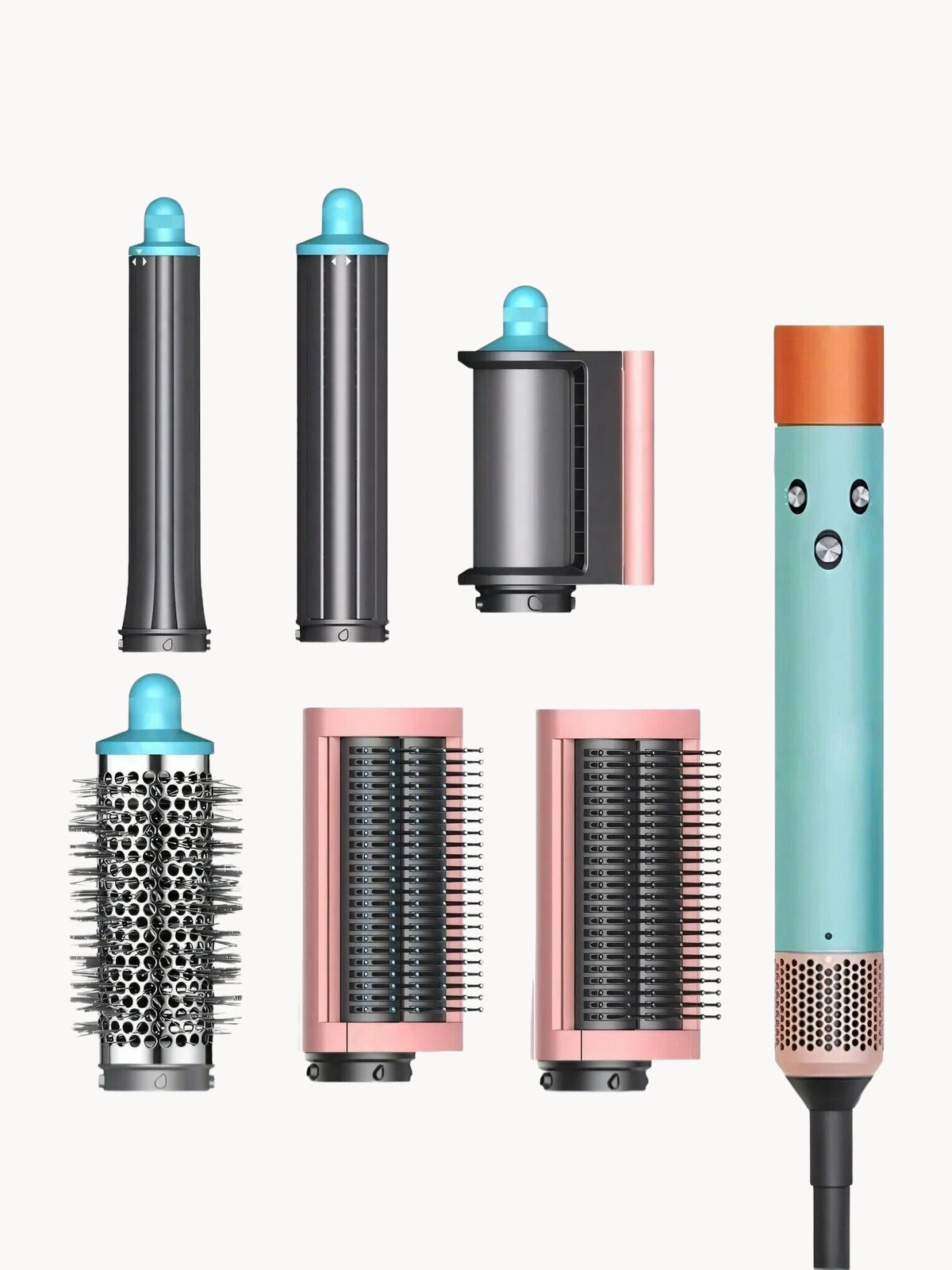 Стайлер Xiaomi Sencicimen 6in1 X9 Pro Green EU, 6 функций, цвет зеленый, для укладки и выпрямления волос