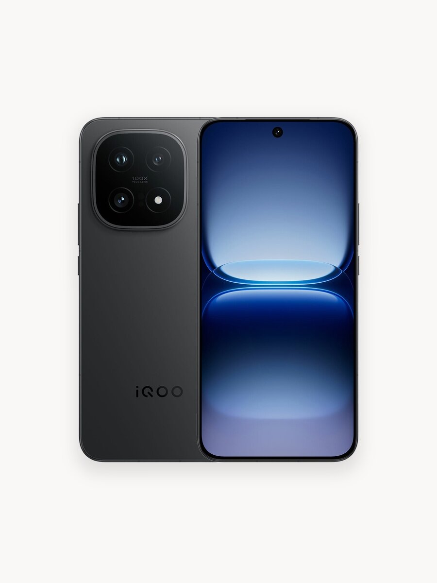 Смартфон iQOO 15 12/256, экран 6.85 ", AMOLED, 2-nano SIM, 7000 мАч, черный