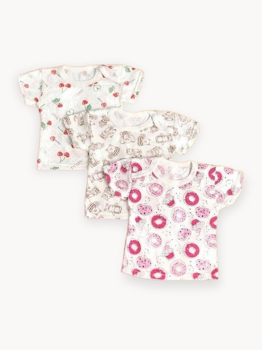 Футболка, комплект из 3 шт.