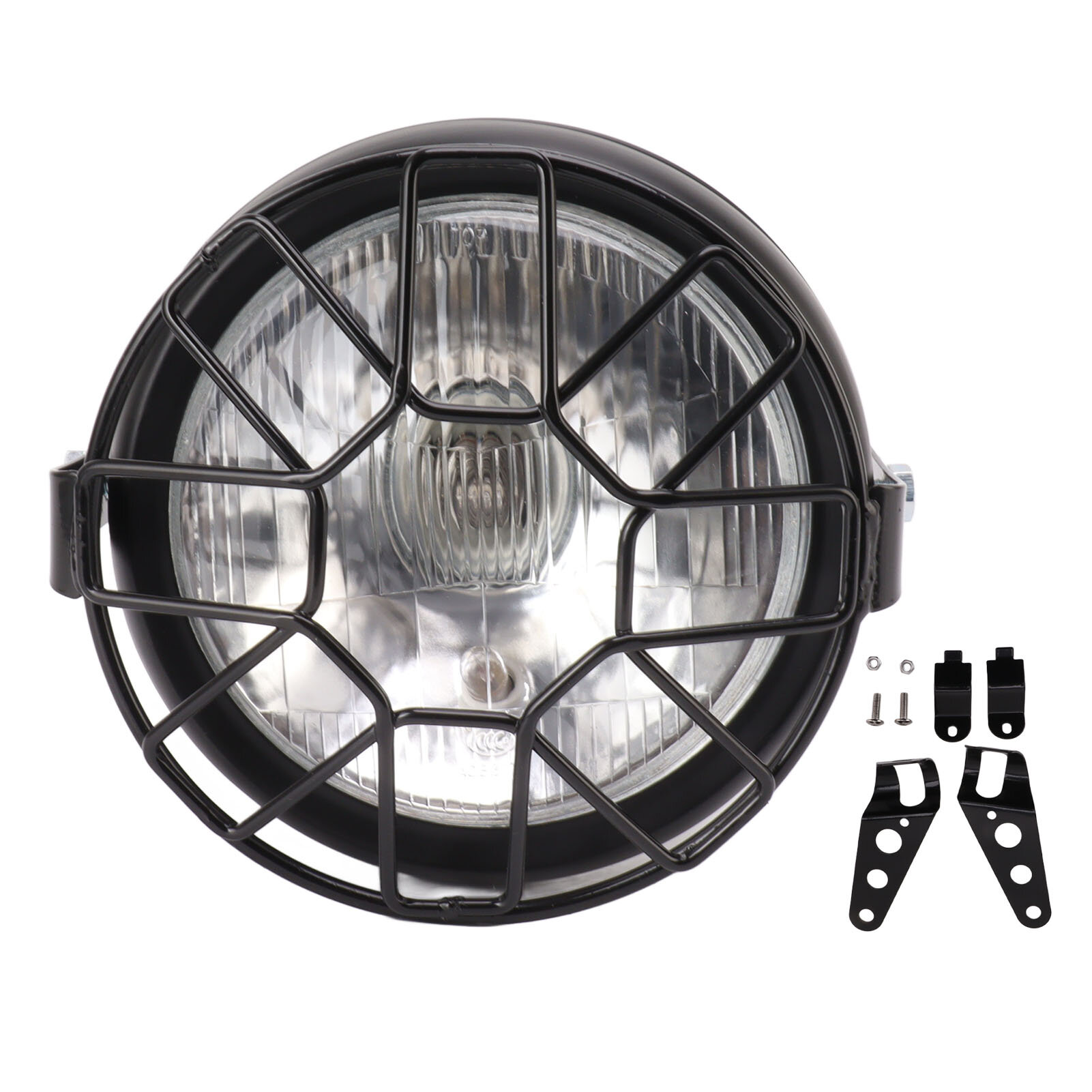 Универсальная мотоциклетная фара 5.75 дюймов, 35 Вт, водонепроницаемая, яркая, винтажная