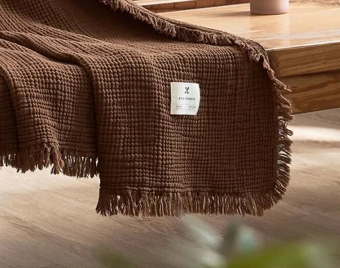 Плед , Муслин, 200 см х 230 см