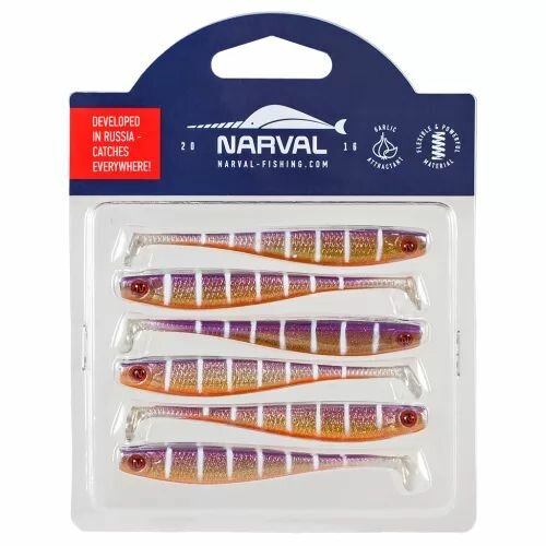 Силиконовая приманка Narval Skinny 8см. #031 6шт.