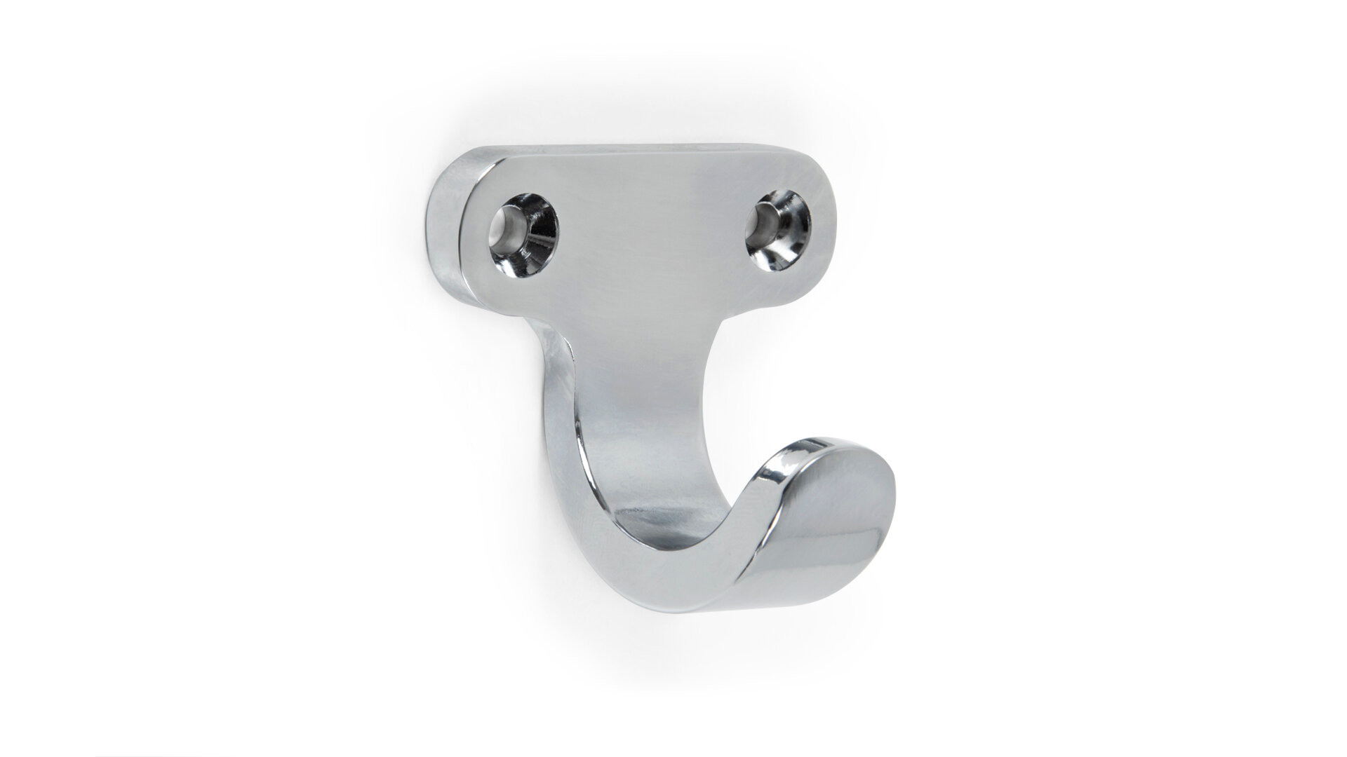 Мебельный крючок TWIN K120CP.2, хром полированный