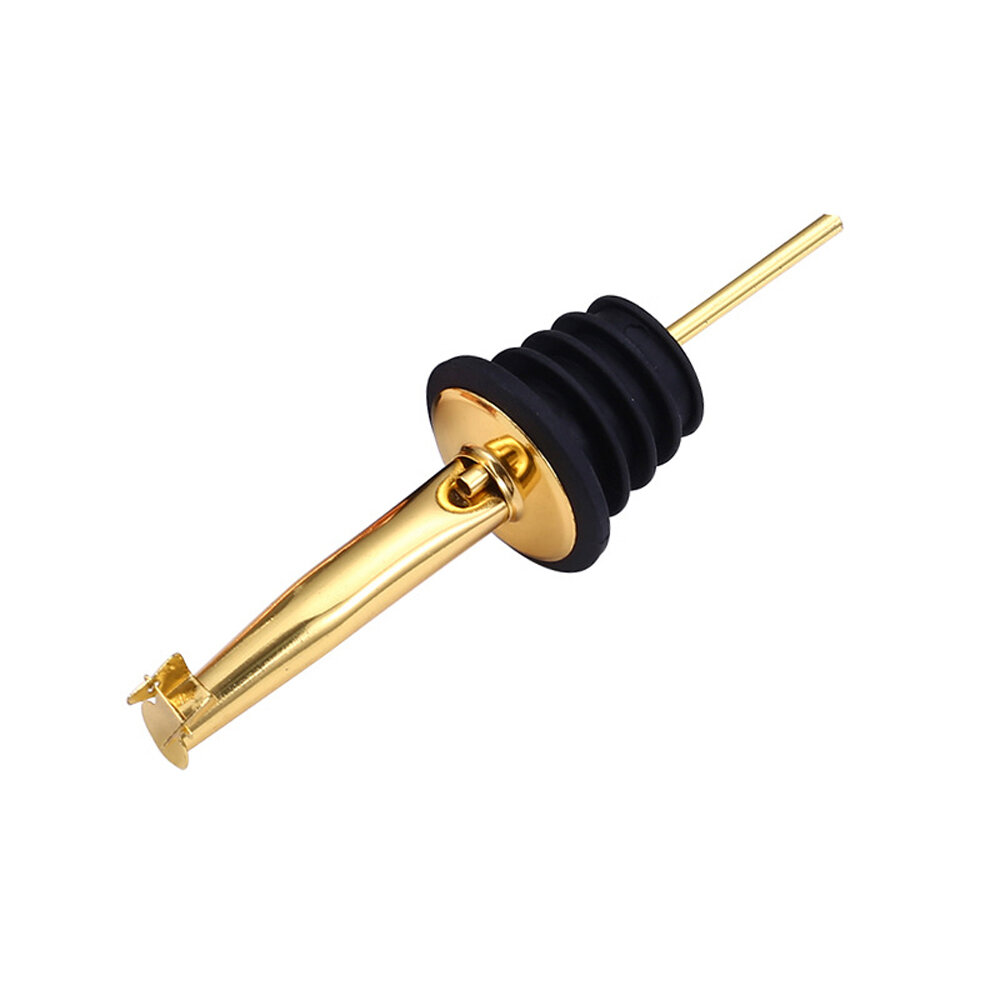 Слово из нержавеющей стали. Проводчики из спиртных напитков с флип -крышкой, диспенсер для бутылочной насадки для бутылки для бутылки с маслом/вином