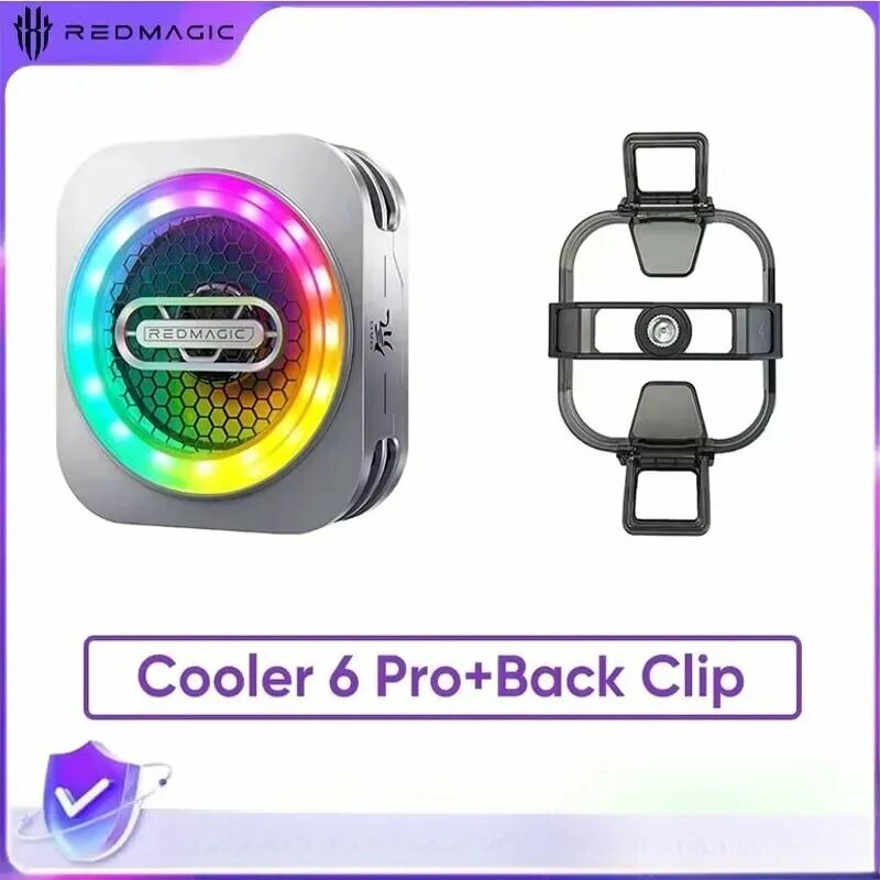 Nubia RedMagic Cooler 6 Pro Кулер мощностью 30 Вт с искусственным охлаждением и контролем температуры с магнитной пряжкой в двух режимах