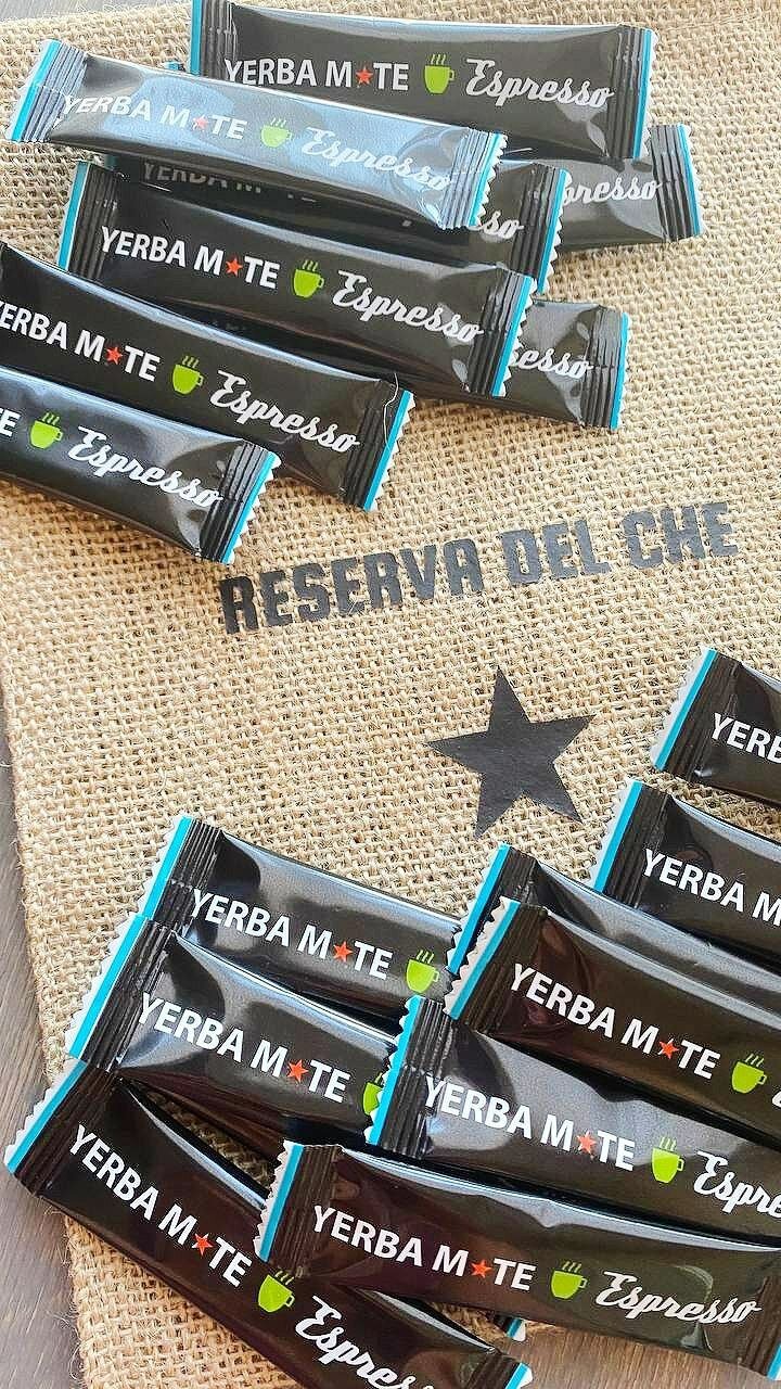 Йерба Мате Эспрессо / YERBA MÁTE ESPRESSO / 30 стиков/ 30 шт/ изотоник/ альтернатива кофе/ порошок мате
