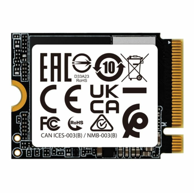 1 ТБ SSD M.2 накопитель ADATA XPG GAMMIX S55 (SGAMMIXS55-1T-C) - PCI-E 4.0, чтение - 5000 Мбайт/с, запись - 3700 Мбайт/с, 3D NAND