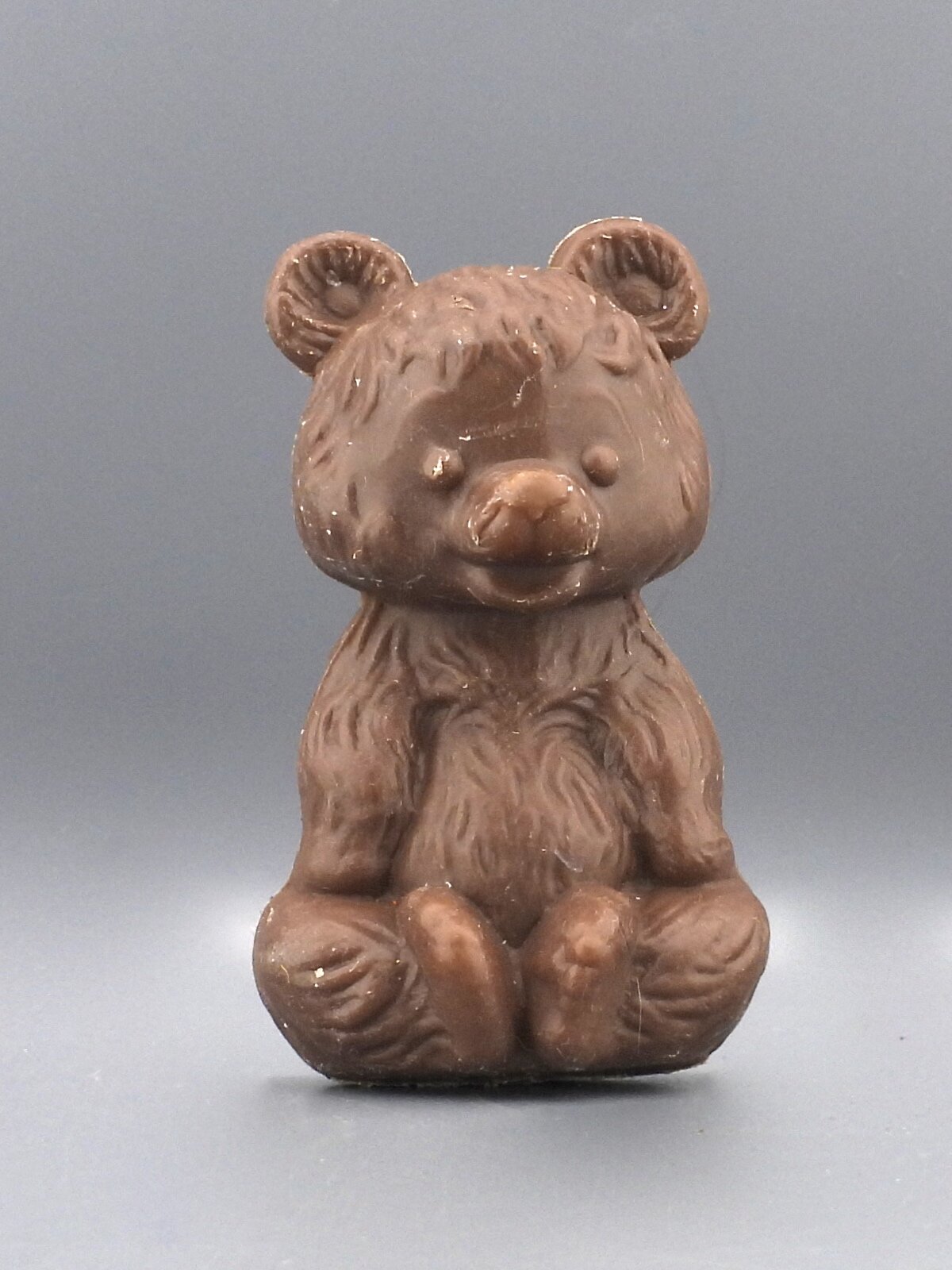 "Медвежонок" дутыш 8 см пластмассовая игрушка СССР