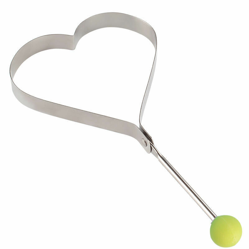 Форма для приготовления жареных яиц с антипригарным покрытием для сковороды-гриль, форма для приготовления яиц из нержавеющей стали (5 шт.)