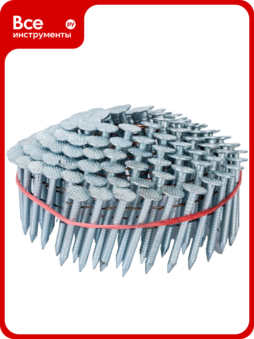 Барабанный гвоздь с кольцевой накаткой ForEst CRN 31/38 BKRI cnk 5400 шт, создания надежных соединений