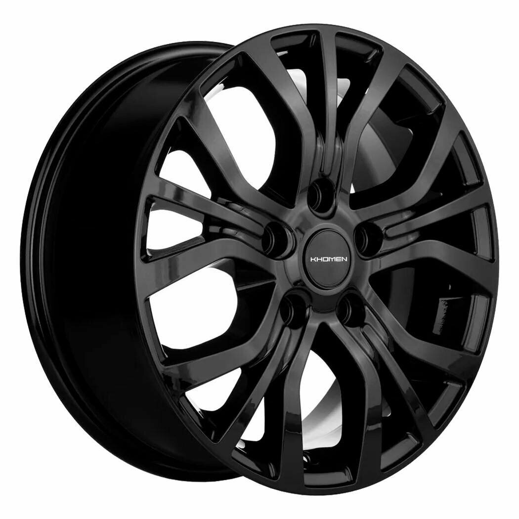 Колесный диск Khomen KHW1608 6.5x16 5x108 ET45 D60.1 Black