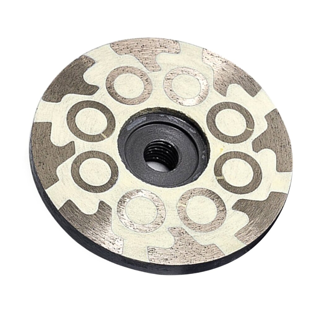 4-дюймовый плоский чашечный круг из смолы и металла, шлифовальные круги с резьбой 5/8 дюйма