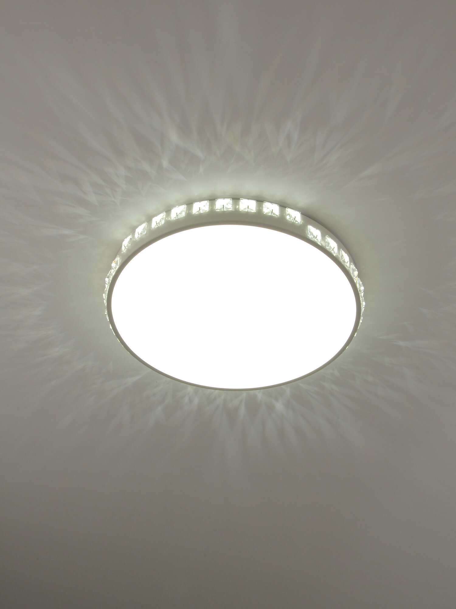 Потолочный светодиодный светильник Round_Solid-R500-60W 3000 - 6000К White