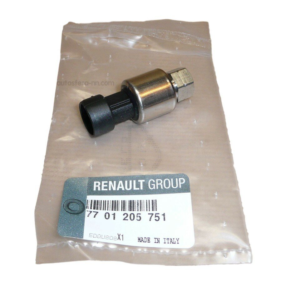 RENAULT 7701205751 датчик давления хладагента!\ Renault Duster/Logan/Clio/Laguna/Megane all 96>