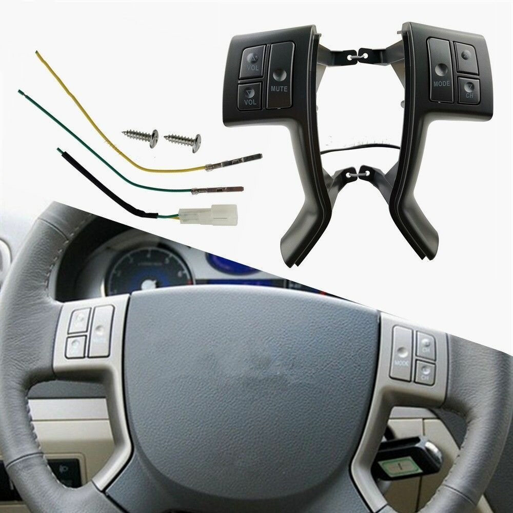 Кнопки на руль Geely EC7 (2008–2012), Emgrand7 — переключатель громкости и управления музыкой для рулевого колеса