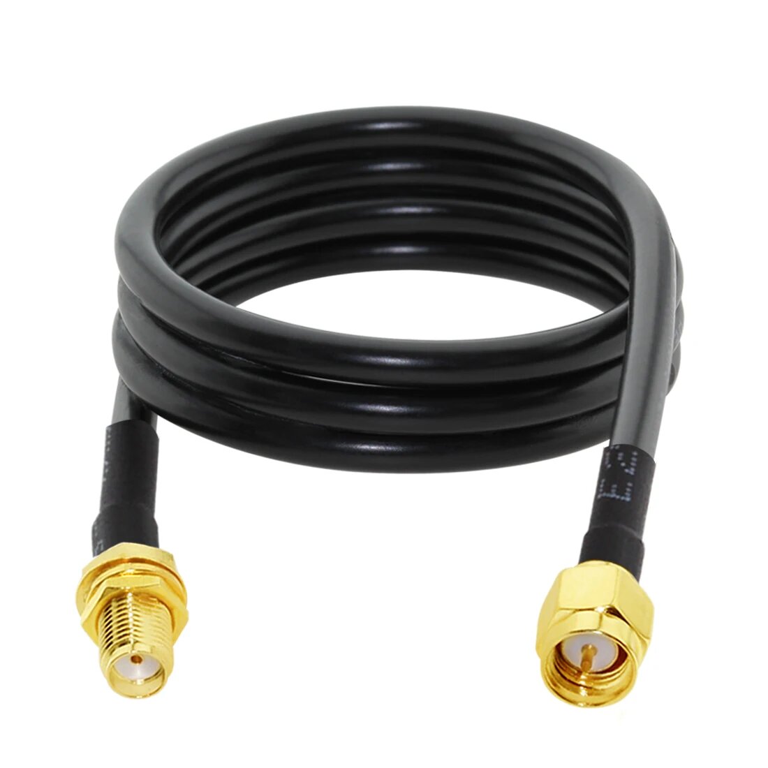 SMA «папа-мама» RF разъем разъема косичка удлинительный кабель для RG174 RG178 RG316 RG58 RG142, RG58, 200CM