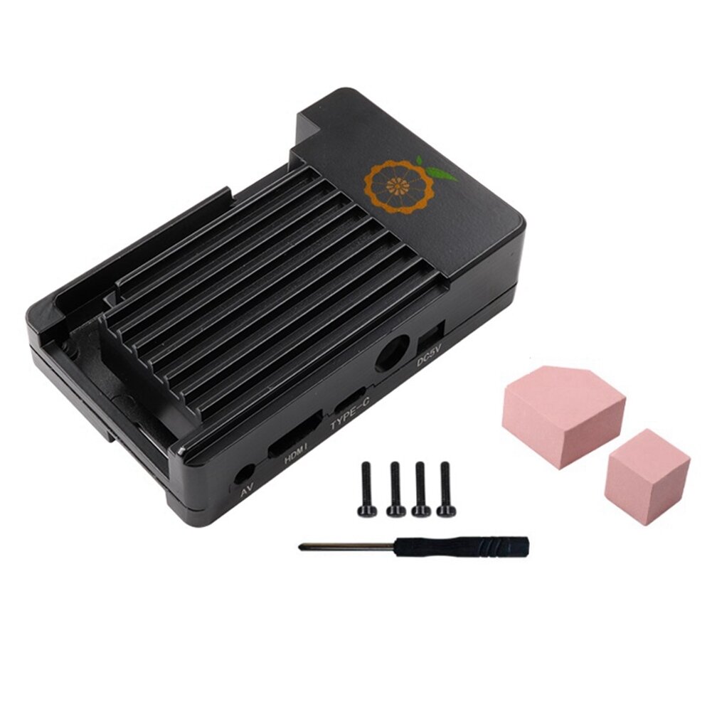 Защитный чехол MyPads для Orange Pi 4/4B + термоклей