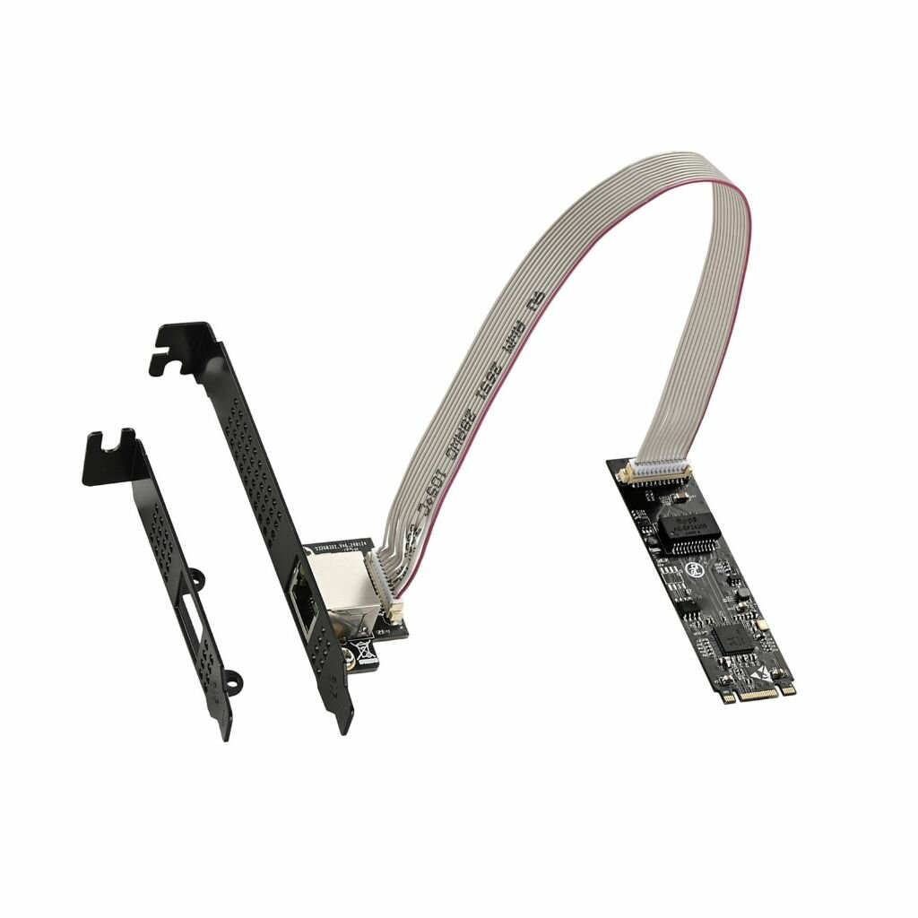 Сетевая карта с адаптерами BM key для подключения к PCIe с Ethernet-сетью MyPads