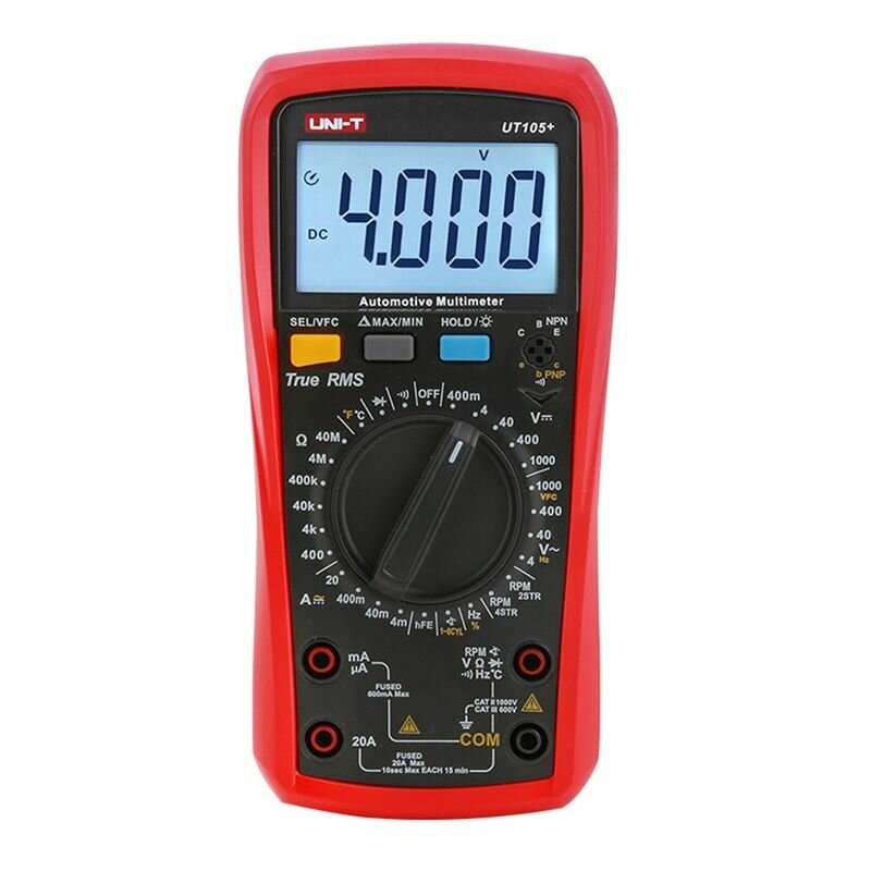 UNI-T UT105+ Цифровой мультиметр True RMS VFC AC DC MyPads