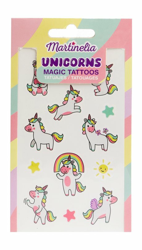 Martinelia Unicorns Magic Tattoos Набор переводных тату для детей 100мл