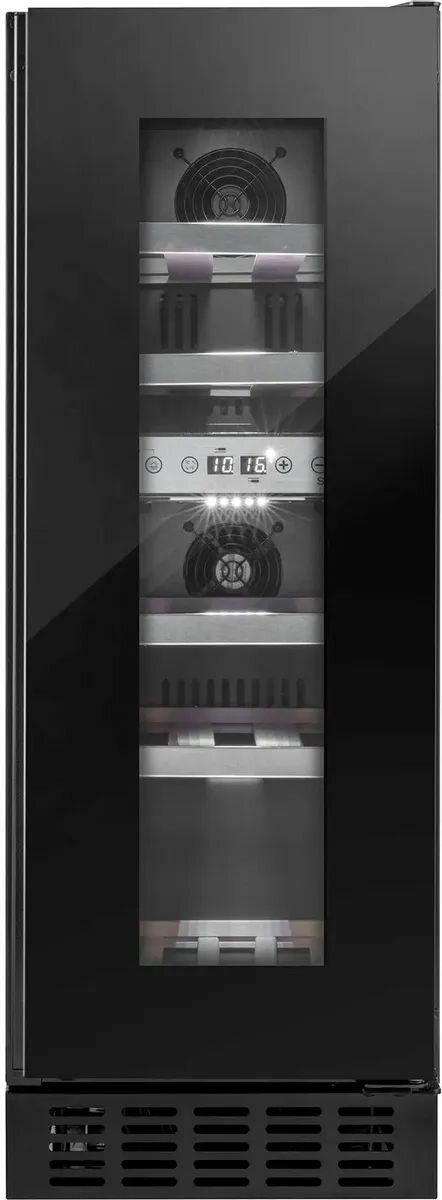 Винный шкаф однокамерный TEMPTECH STHLM STX30DRB вместимость: 17 бутылок, черный