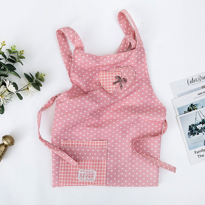 Фартук в японском стиле, корейская мода, для дома, кухни, готовки, унисекс, милый японский фартук, устойчивый к пятнам, художественный, в скандинавском стиле