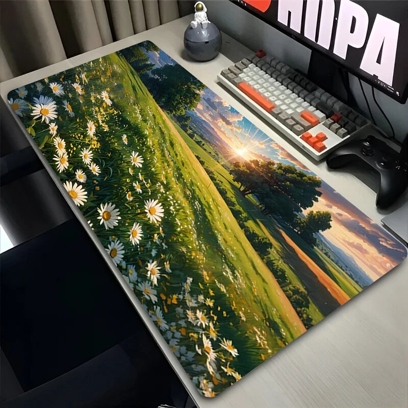 Игровой коврик для мыши Potdemiel XXL аниме из натурального каучука 1000x500x2mm, TK-0000003319
