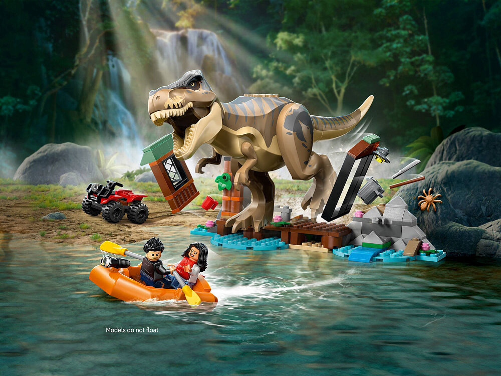 Конструктор LEGO Jurassic World 76975 Конструктор Побег по реке от ти-рекса
