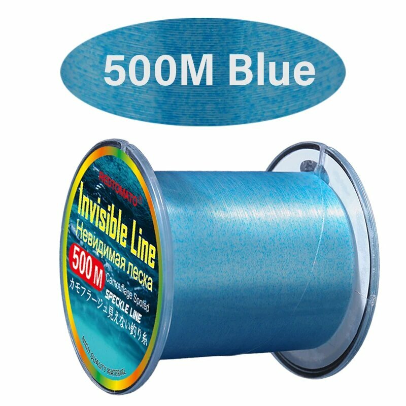 REDTOMATO нейлоновая тонущая леска 500 м Синий, 6.0-0.40mm-29LB, 500Blue