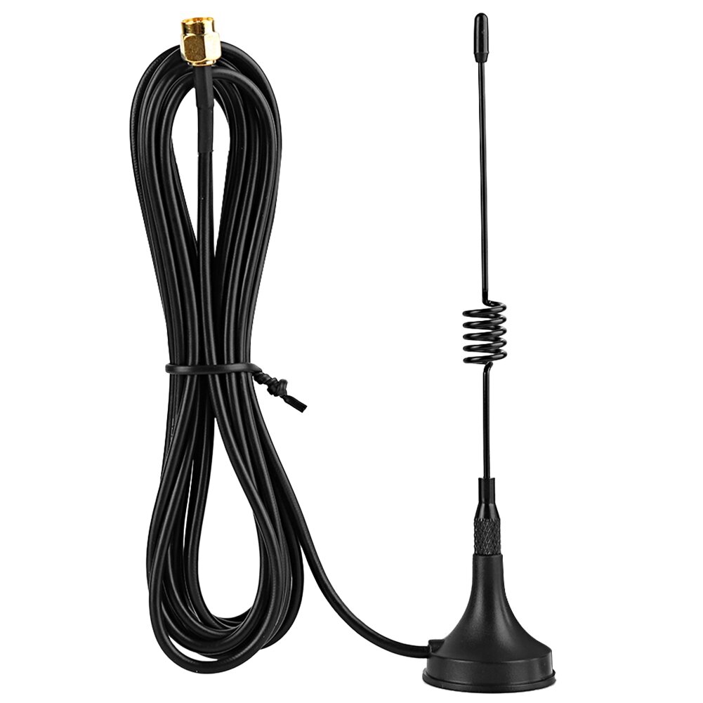 Усиление 5,0dbi 433 МГц антенна разъем SMA Aerial с небольшой всасывающей чашкой