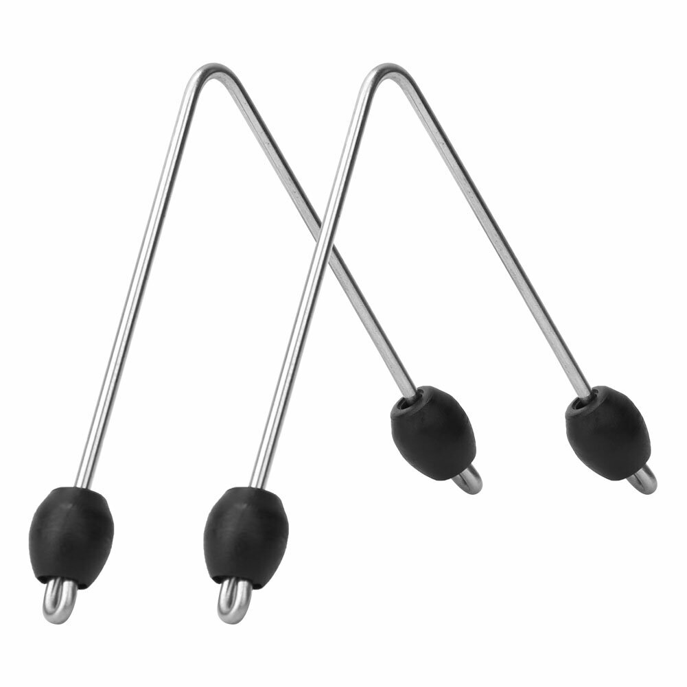 2 ПК, нержавеющая сталь, пистолетная латексная трубка V, аксессуар для разъема по сбору разъем в форме (SSA Y017)