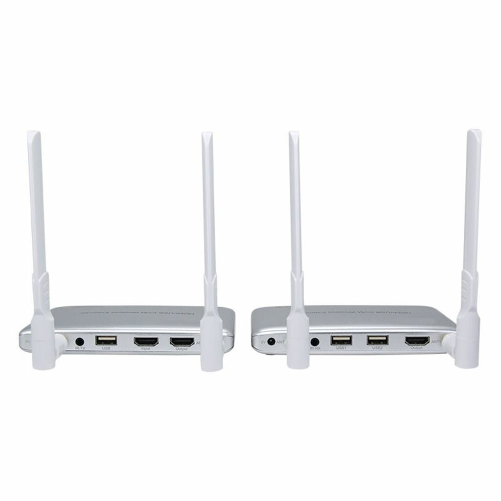 Беспроводной 200 М HDMI KVM-удлинитель (модель USB)