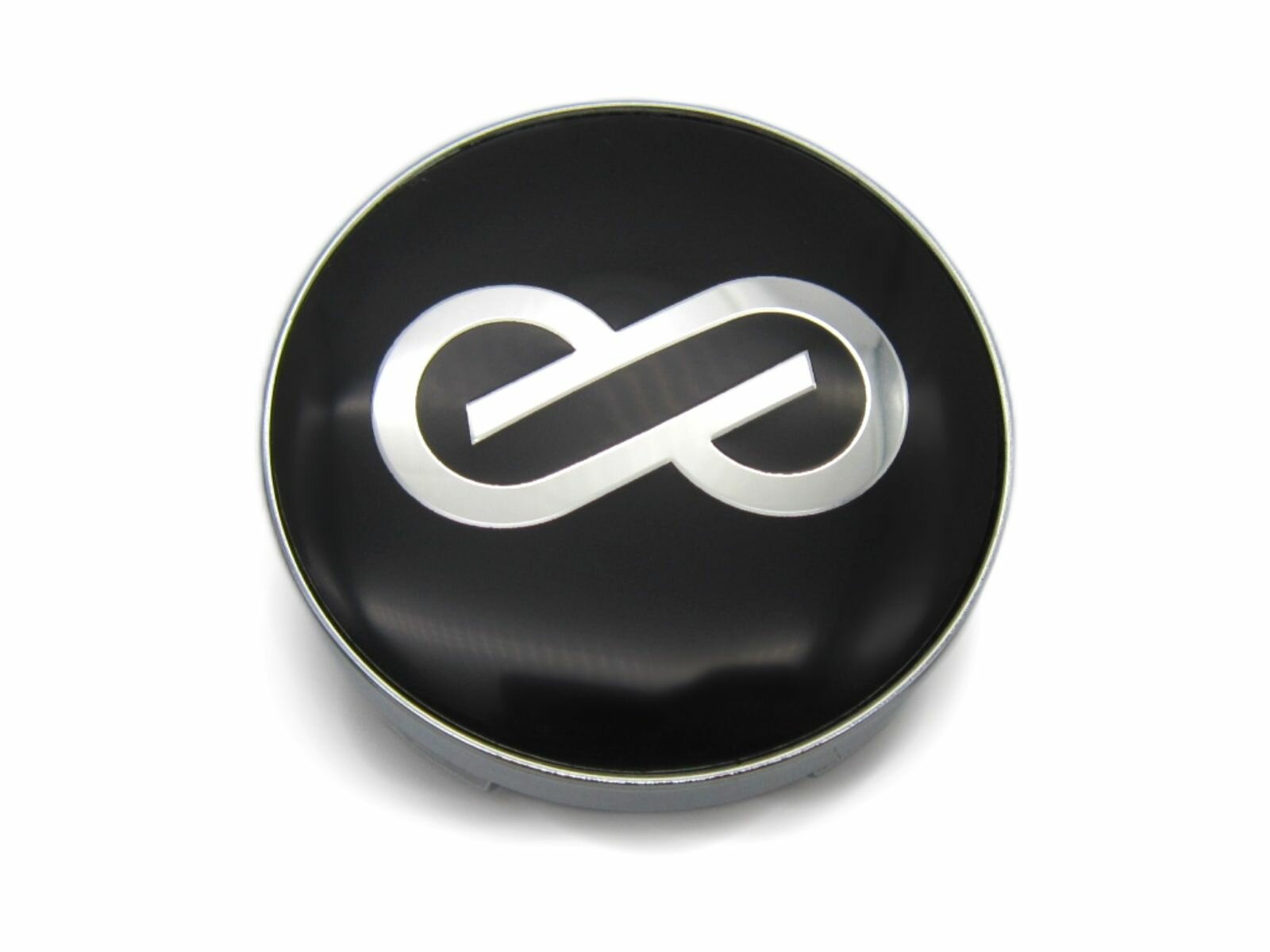 Колпачок заглушка на литой диск "ENKEI" black 60/56/9 мм, 1 шт.