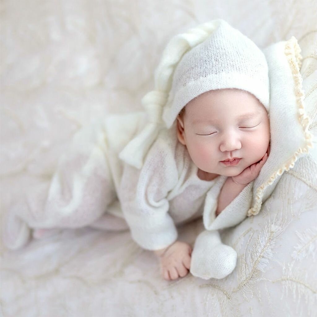 Комплект одежды для фотосъемки новорожденных из 4 предметов