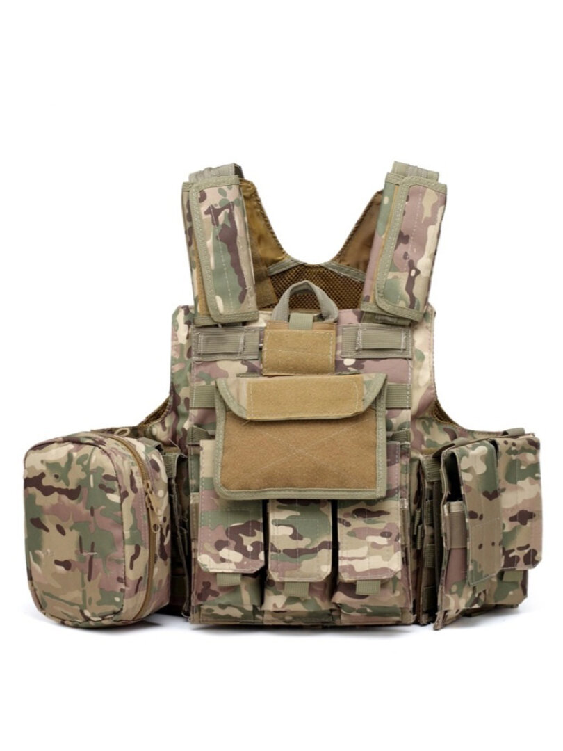 Жилет разгрузочный тактический с подсумками и системой быстрого сброса