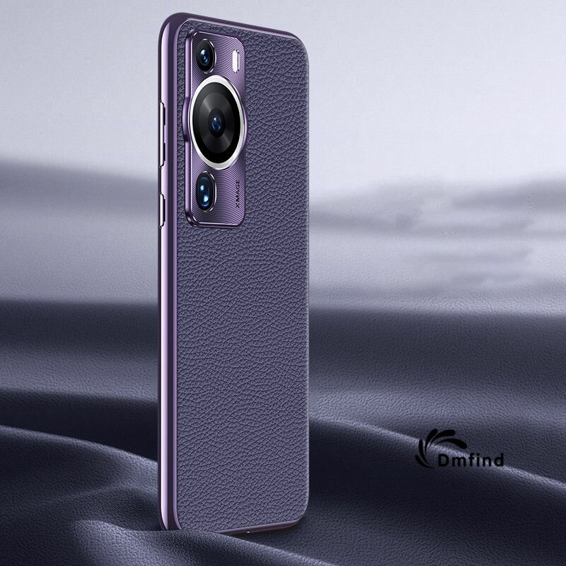Стильный чехол MyPads из роскошной кожи для Huawei P60 Pro (Хуавей П60 Про)