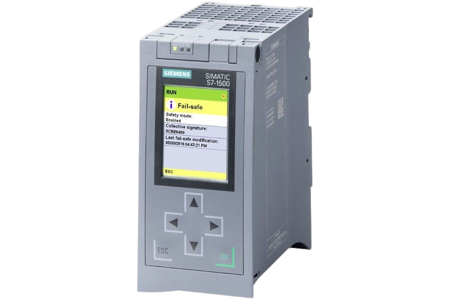 Процессор центральный SIEMENS SIMATIC S7-1500 CPU 1515-2PN 6ES7515-2AM02-0AB0 SIMATIC S7-1500, CPU 1515-2 PN, central processing unit with work memory 500 KB for program and 3 MB for data, 1st interface: PROFINET IRT with 2-port switch, 2nd interface: PRO.