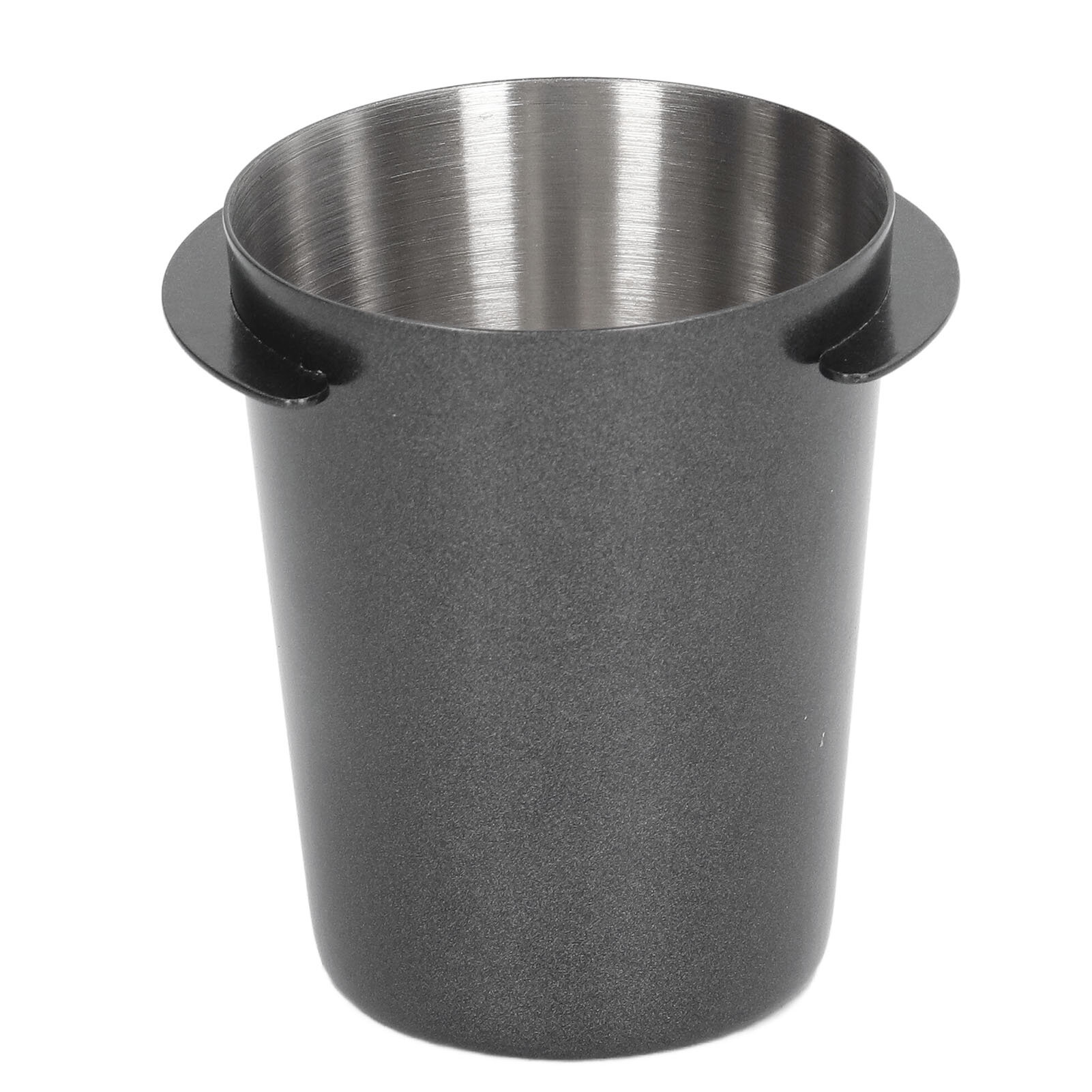 58 мм дозирующая чашка из нержавеющей стали, совместимость, полировка, дозирующая чашка для кофе, устройство подачи порошка для кофе черного цвета